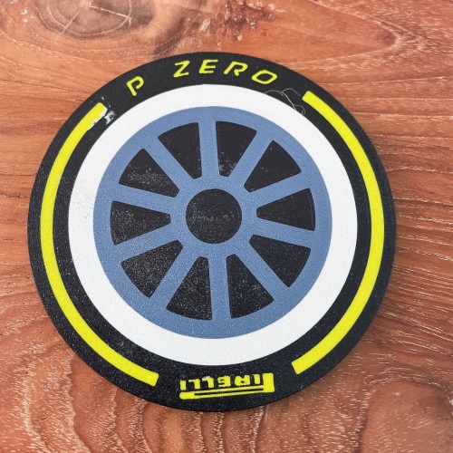 F1 Pirelli 18" Tire Coasters Pzero and Cinturato by BASt | Download ...