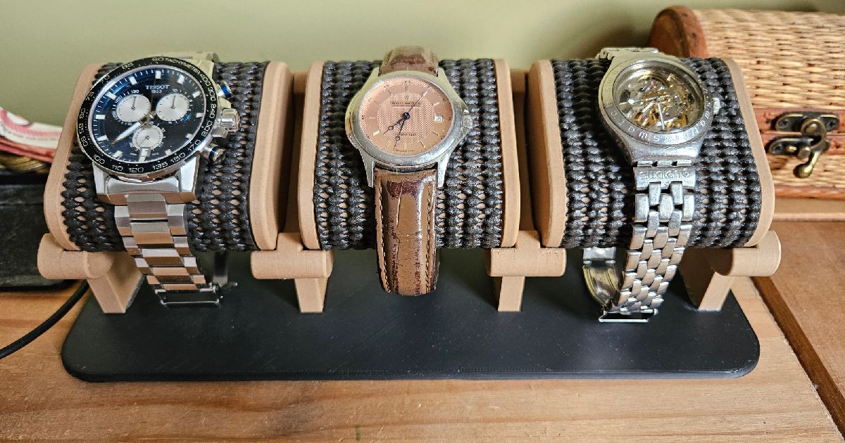 Watch Display Stand by EMN | Download free STL model | Printables.com