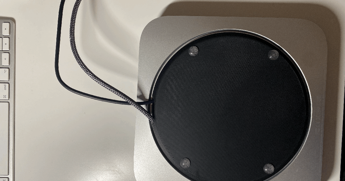 Mac mini 2012 buttom cover by Lex 3D | Download free STL model ...