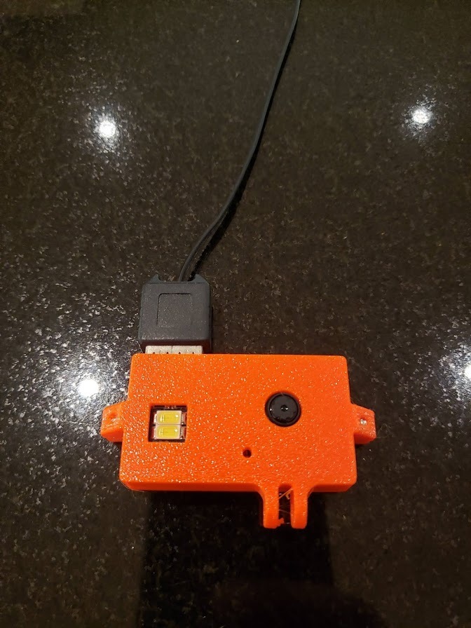 Pi Camera V1.3 mount with LED Holder by Mike S | Download free STL ...