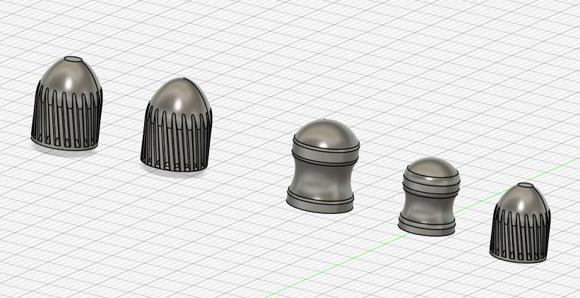 TPU Slug and Diabolos for 9mm (AEA HP Max) and for 7,62mm (FX Dreamline ...