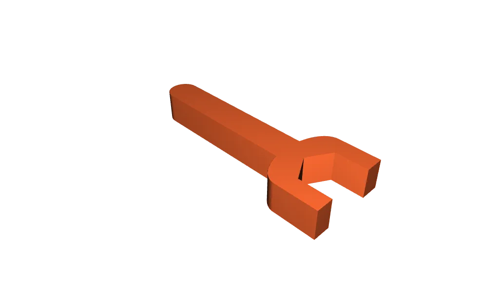 Antenna SMA Connector Spanner (Wrench) by Ememell | Download free STL ...