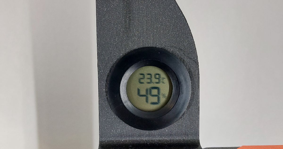 Filament Umlenkrolle mit Hygrometer MK4 / Filament deflection roller ...