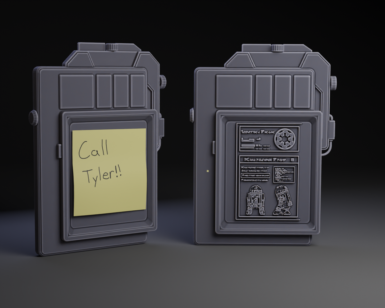 Imperial Datapad by Peter Farell | Printables Store