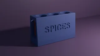 Spice rack signs by Thellesen | Download free STL model | Printables.com
