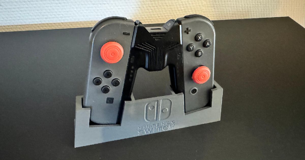 Switch Aolion Portable Joycon Grip Stand by PietDeVries | Download free ...