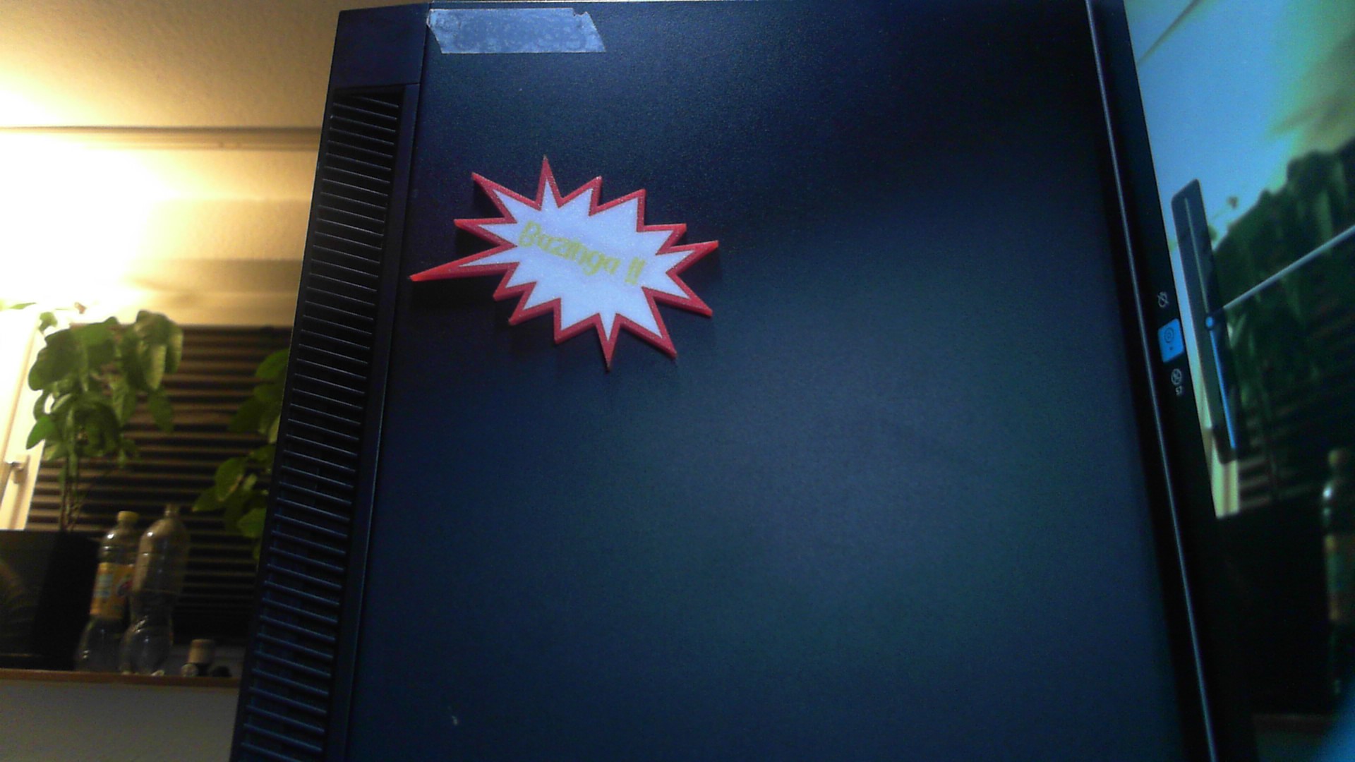 Bazinga Magnet Speech Bubble refrigeratormagnet by michele MM3D ...