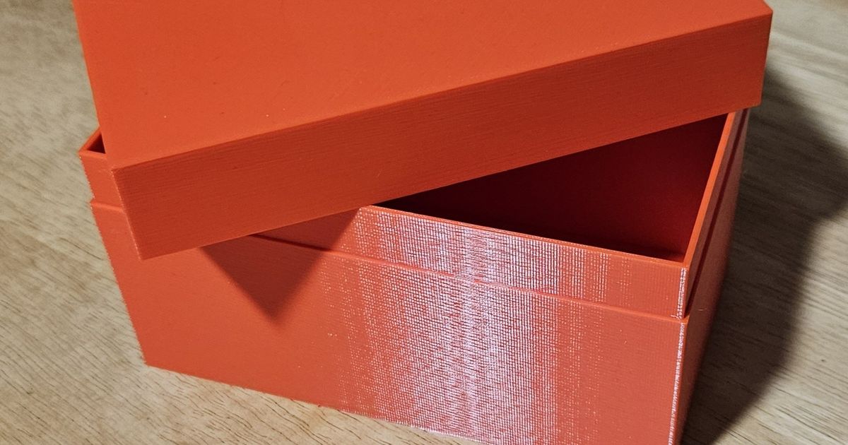 3by5 box with lid by cabbage63 | Download free STL model | Printables.com