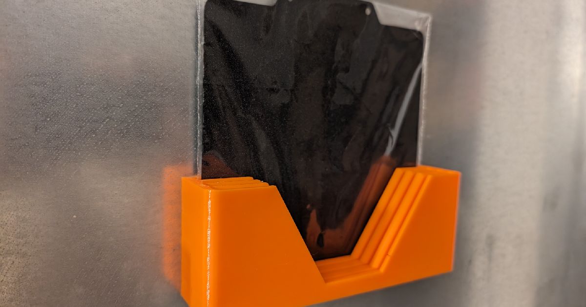 Magnetic Voron V0 sheet holder by Biny | Download free STL model | Printables.com