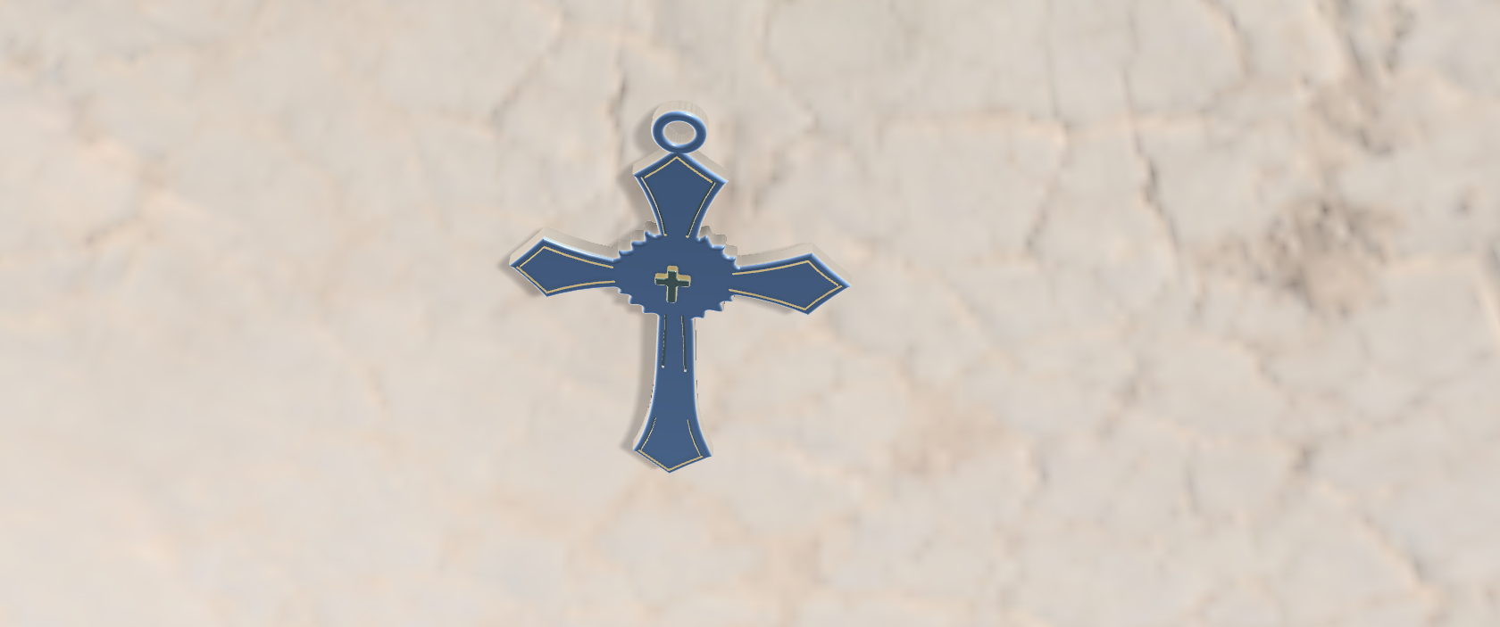 Holy cross on the neck Christian by 3D TISK | Download free STL model ...