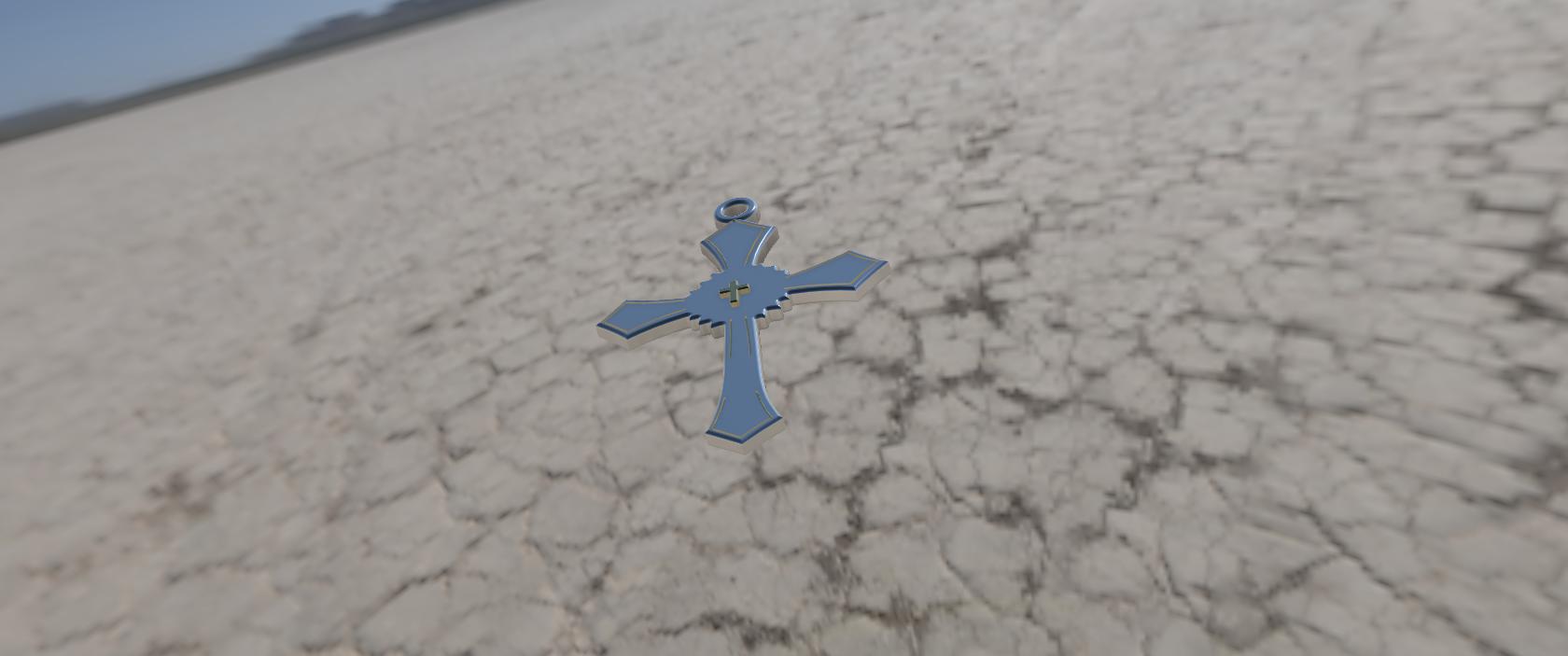 Holy cross on the neck Christian by 3D TISK | Download free STL model ...