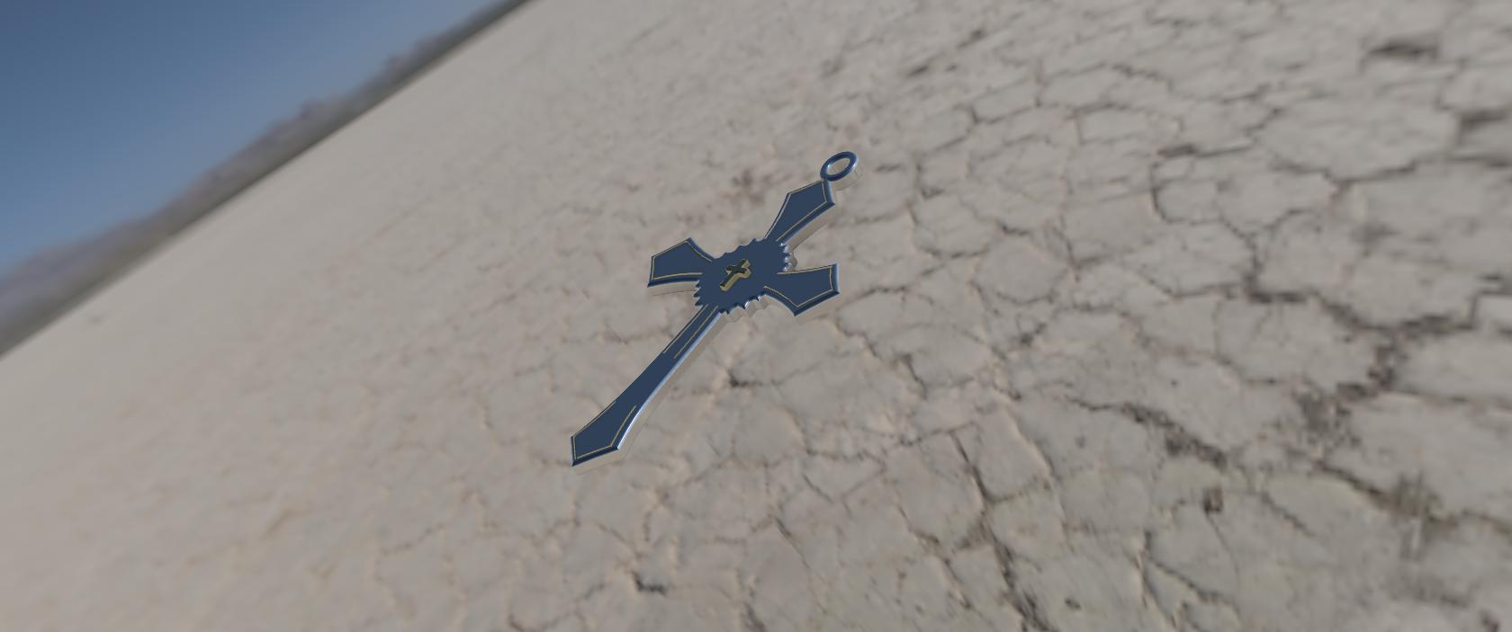 Holy cross on the neck Christian by 3D TISK | Download free STL model ...