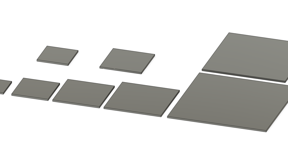 Quilting Squares by IBot07 | Download free STL model | Printables.com