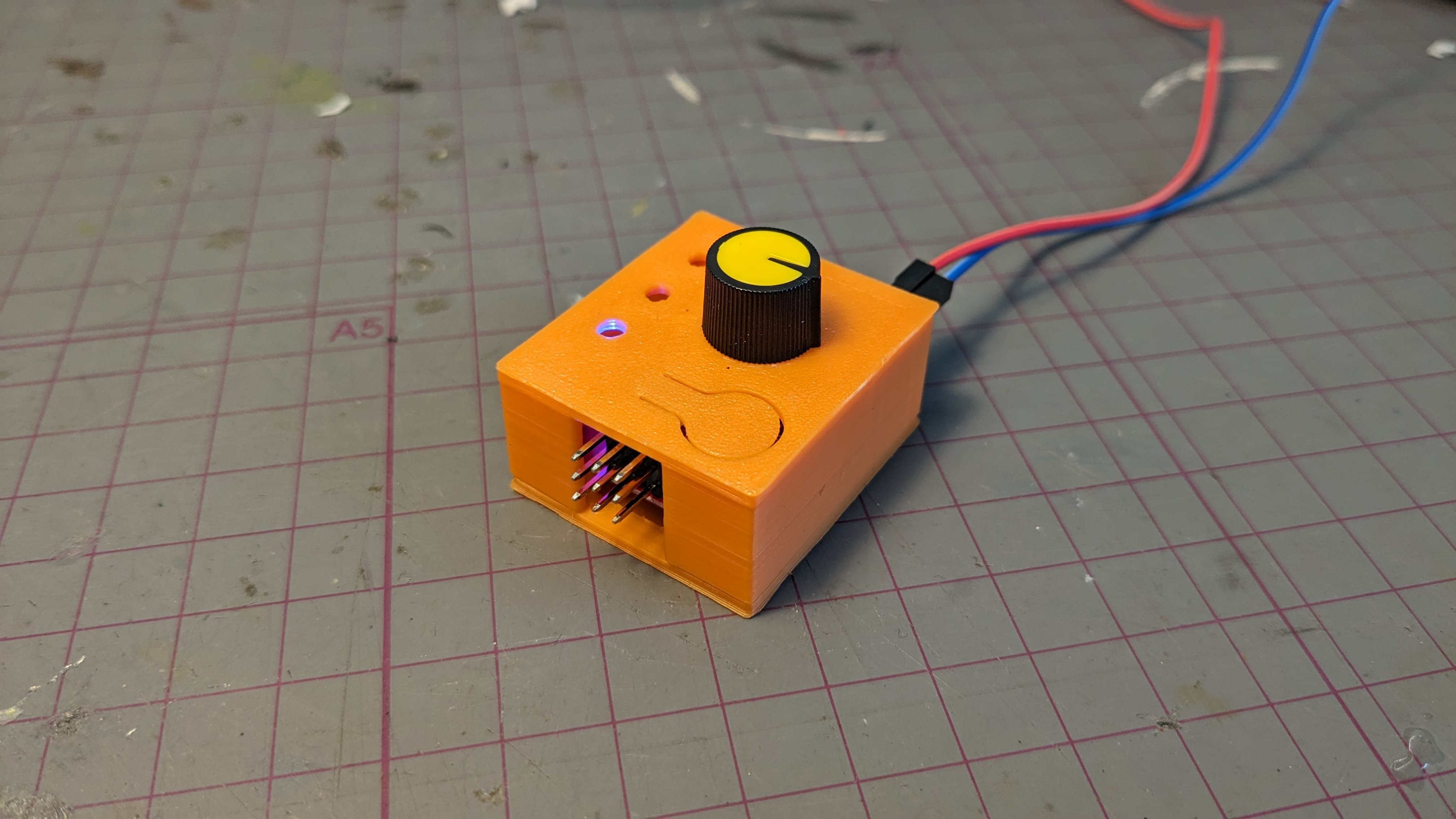 servo tester case (no additional parts required) by TooMuchESP ...
