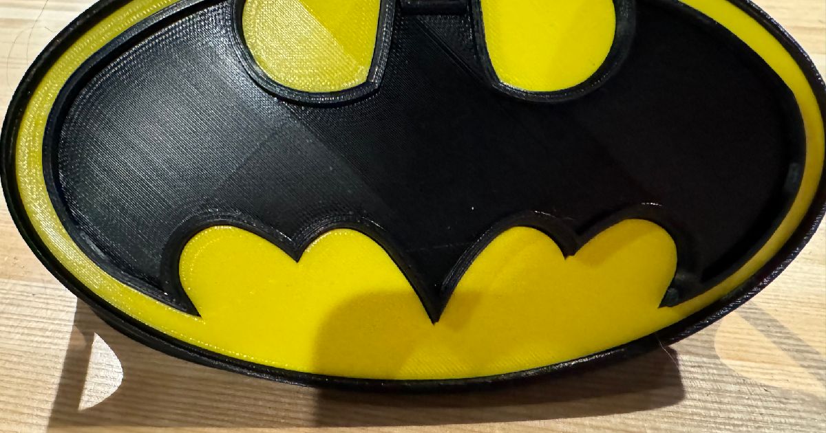 2D Art Project Solidworks- Batman Logo by Sameera | Download free STL ...