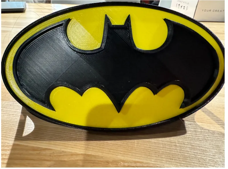 2D Art Project Solidworks- Batman Logo by Sameera | Download free STL ...