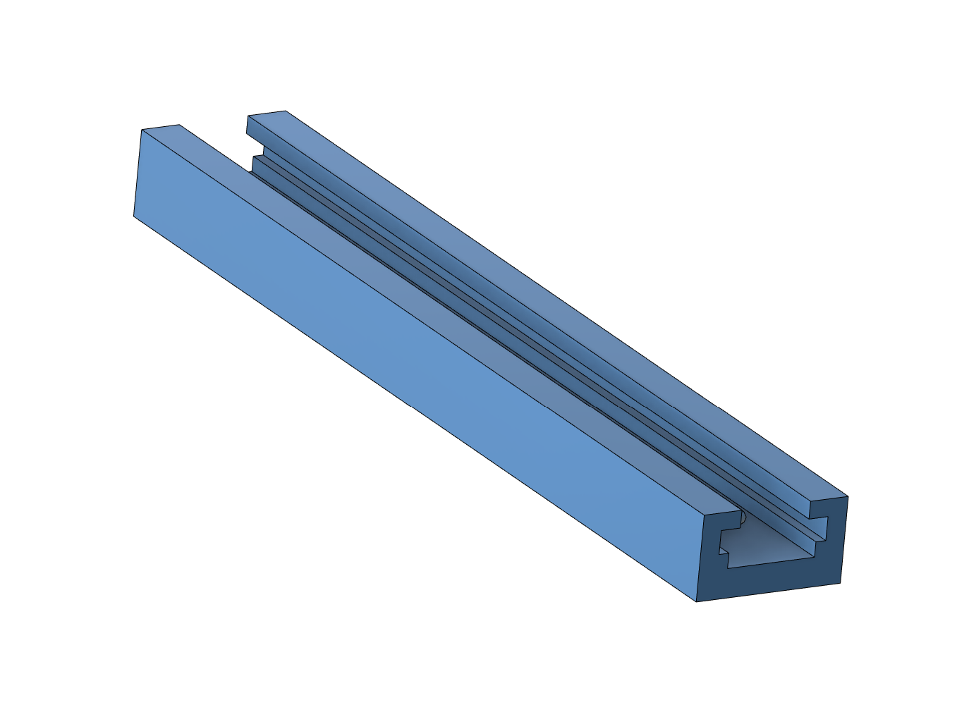 Rockler T Track and Insert by crashkg | Download free STL model ...