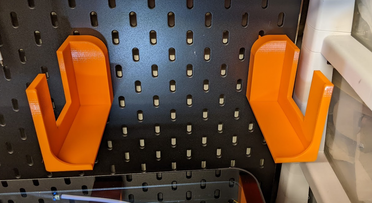 Eibos Easdry holder for Ikea Skadis pegboard by reedx | Download free ...