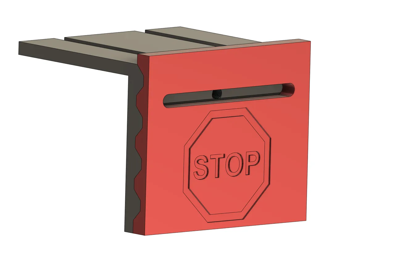 Zero Deflection Stop Block by crashkg | Download free STL model ...