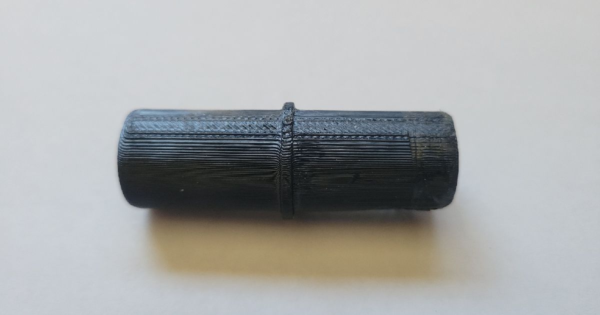 1/2" EMT Coupler (RepRack) by scmike | Download free STL model ...