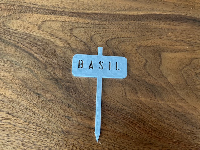 Plant Tag by galnorth | Download free STL model | Printables.com