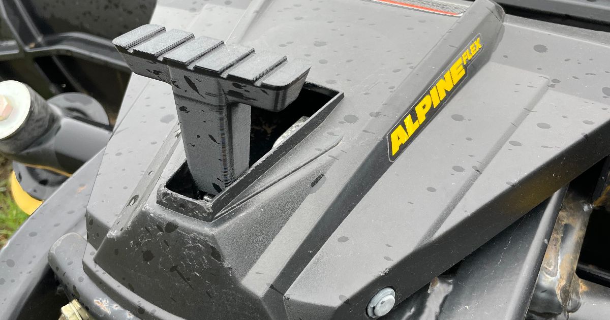 Alpine Plow Handle by Adam | Download free STL model | Printables.com