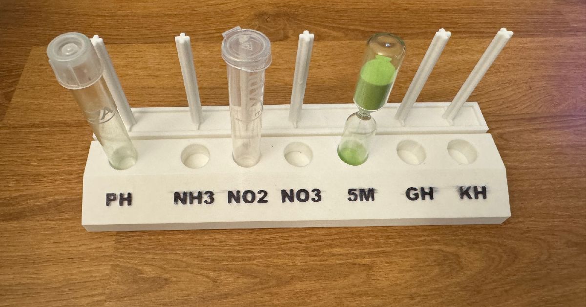 API Freshwater Test Kit Stand with Timer and Drying Rack by ...