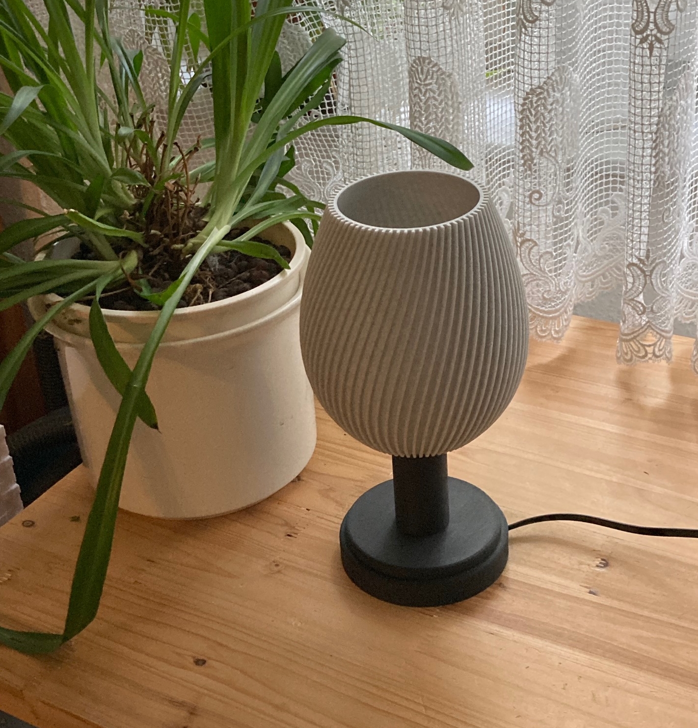 Lamp #29 - Ribbed Marble by Sink | Download free STL model | Printables.com