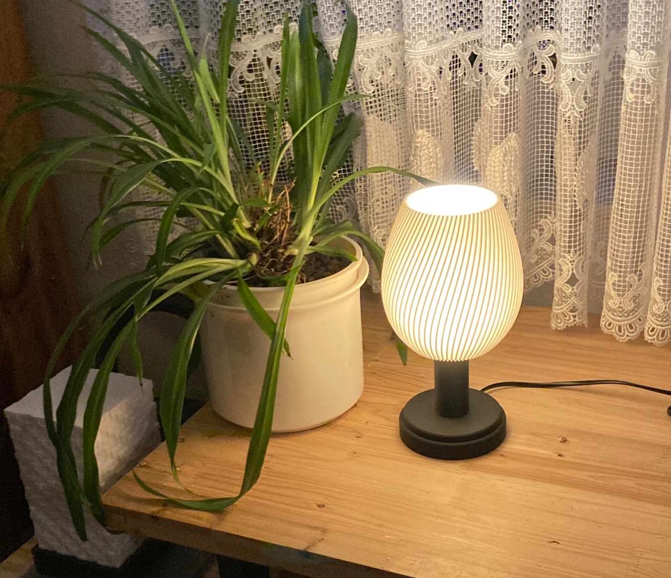 Lamp #29 - Ribbed Marble by Sink | Download free STL model | Printables.com