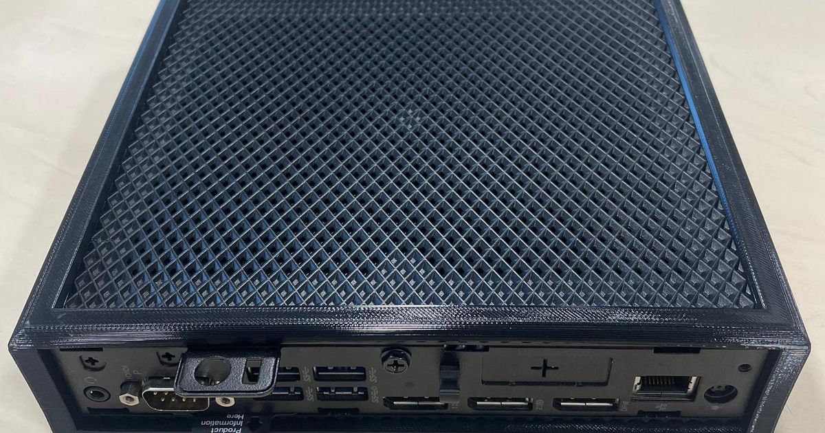 Dell Mini PC Frame Mount von Majkel Ajkel | Kostenloses STL-Modell ...