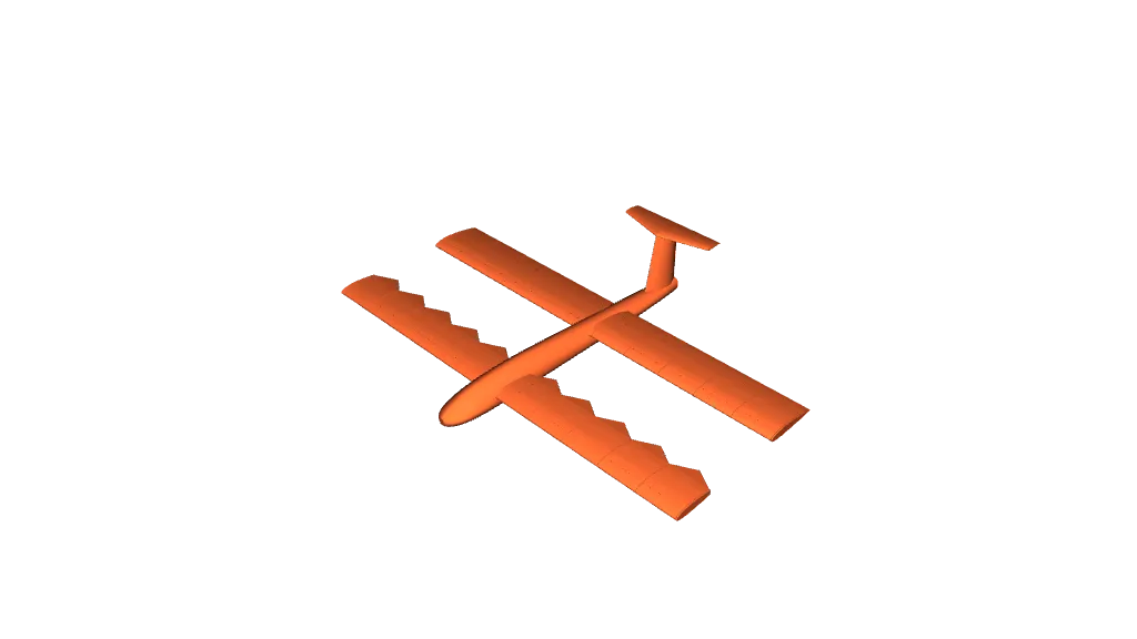 Tandem Wing Configuration Plane by Paulo | Download free STL model ...