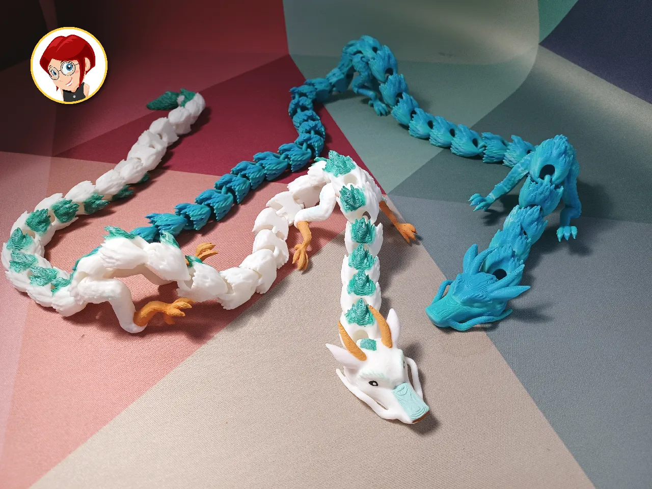 Dragon Haku 65cm long by Valeria Momo & Mattia | Download free STL ...