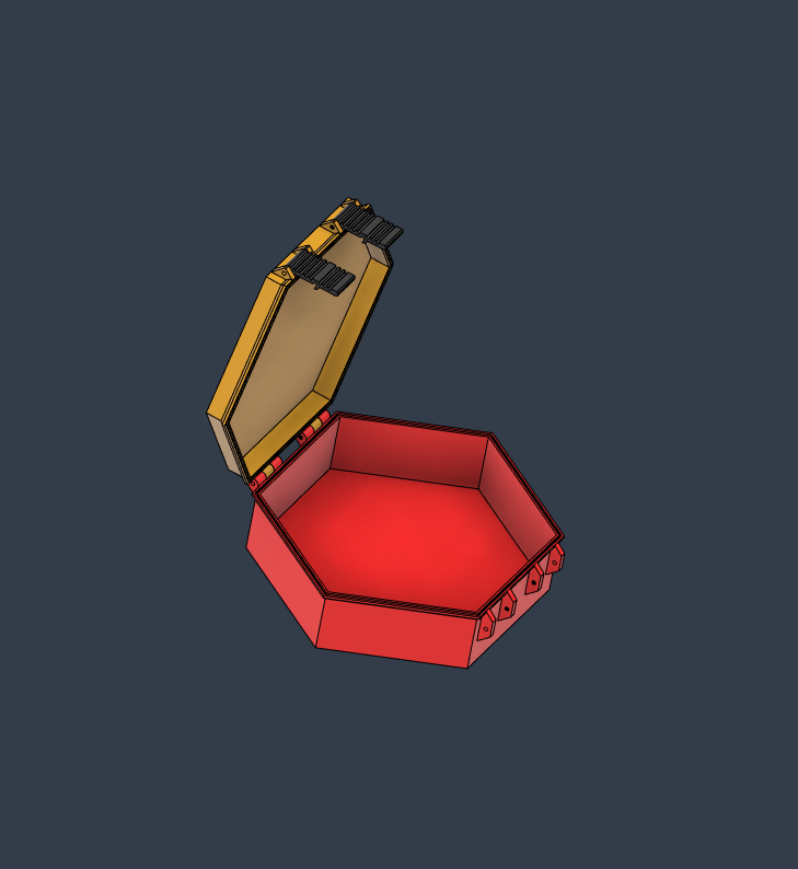 Closable box with clips and rubber seal. by George75 | Download free ...