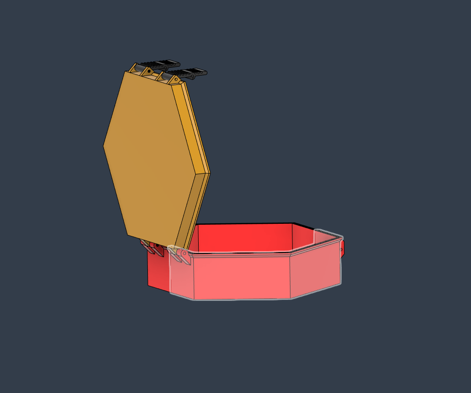 Closable box with clips and rubber seal. by George75 | Download free ...