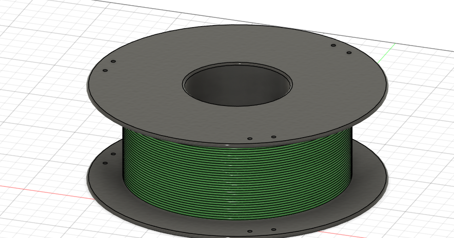 Filament Spool STEP File by tnutt02 | Download free STL model ...