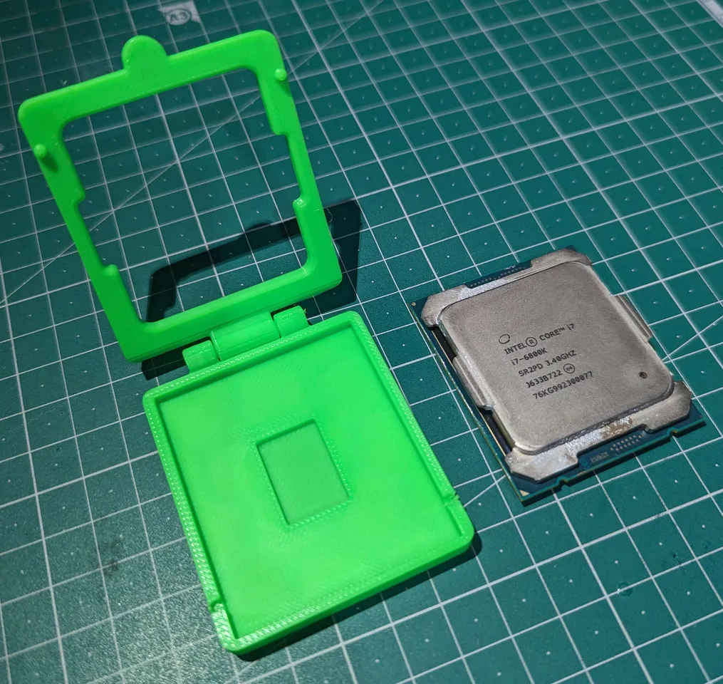 Intel CPU Protector Case LGA2011 by 5tuff | Download free STL model ...