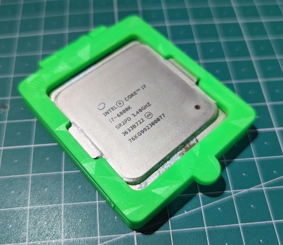 Intel CPU Protector Case LGA2011 by 5tuff | Download free STL model ...