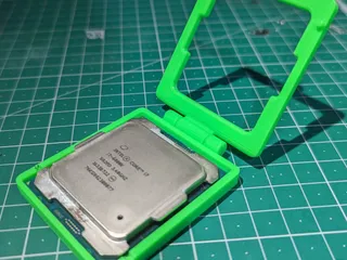 Intel CPU Protector Case LGA2011 by 5tuff | Download free STL model ...