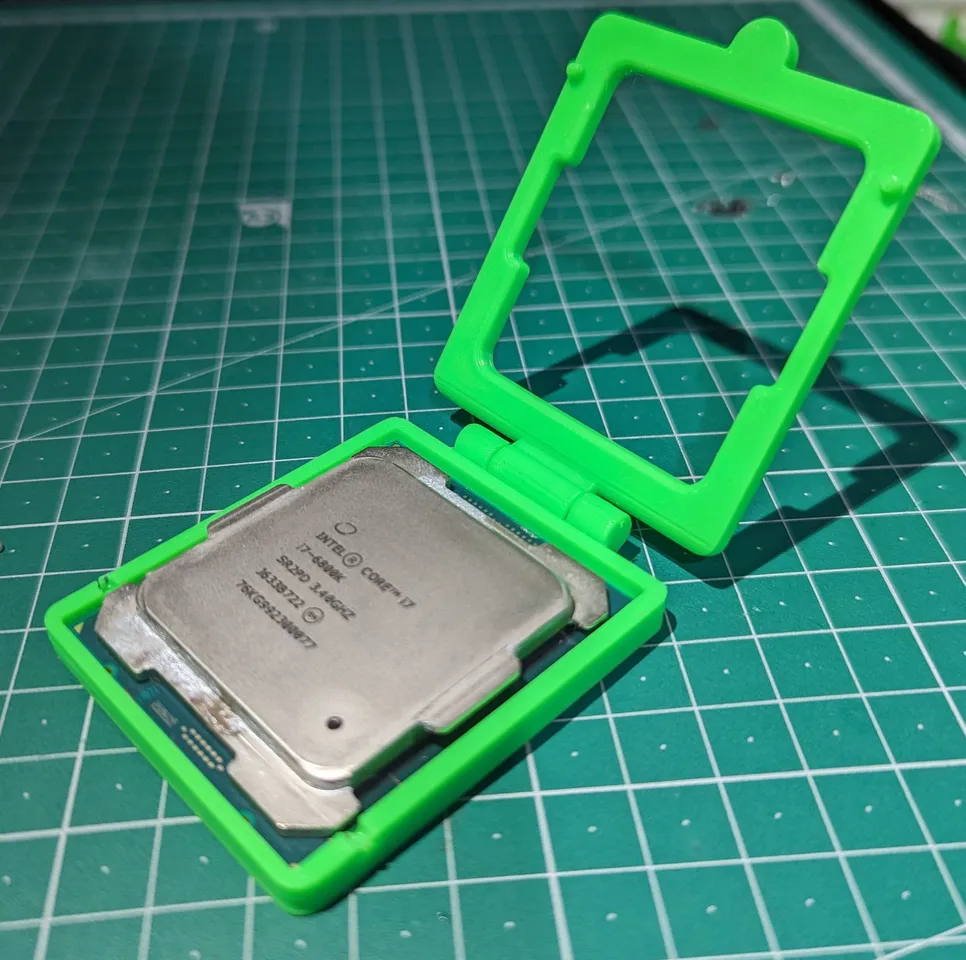 Intel CPU Protector Case LGA2011 by 5tuff | Download free STL model ...