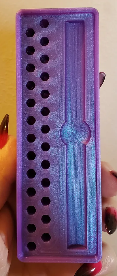 Gridfinity Manual Precision Screwdriver with 26 Bits Holder 3x1x3 - Clean-printing magnet Holes ...