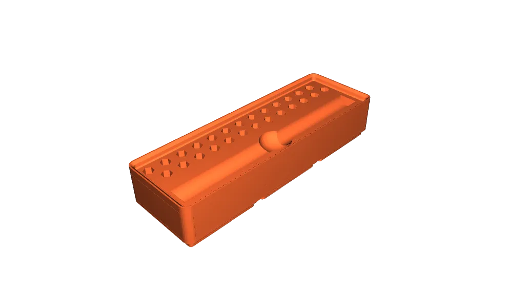 Gridfinity Manual Precision Screwdriver with 26 Bits Holder 3x1x3 ...