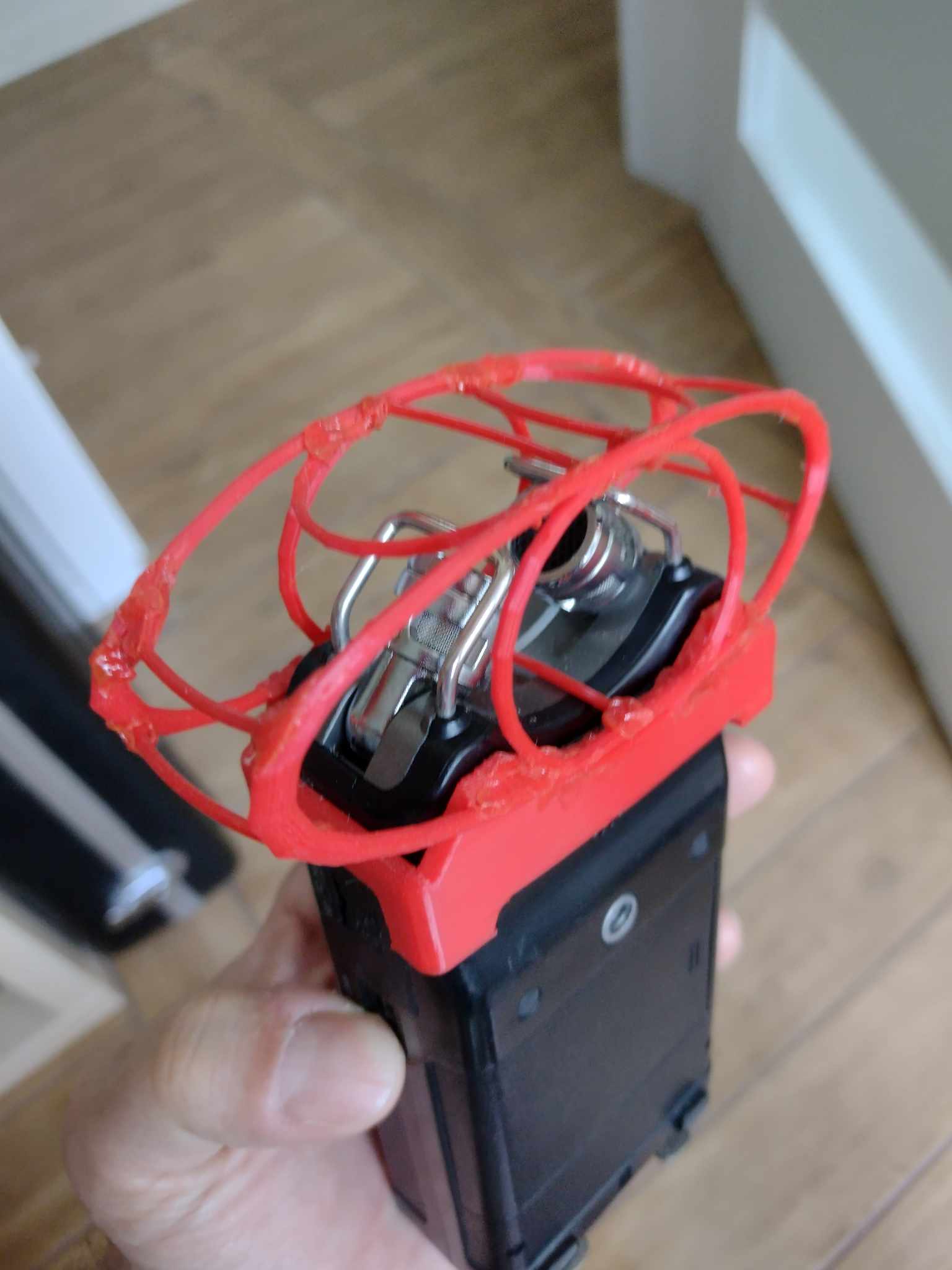 Tascam DR40 mic cage by Mateusz Rulski | Download free STL model ...