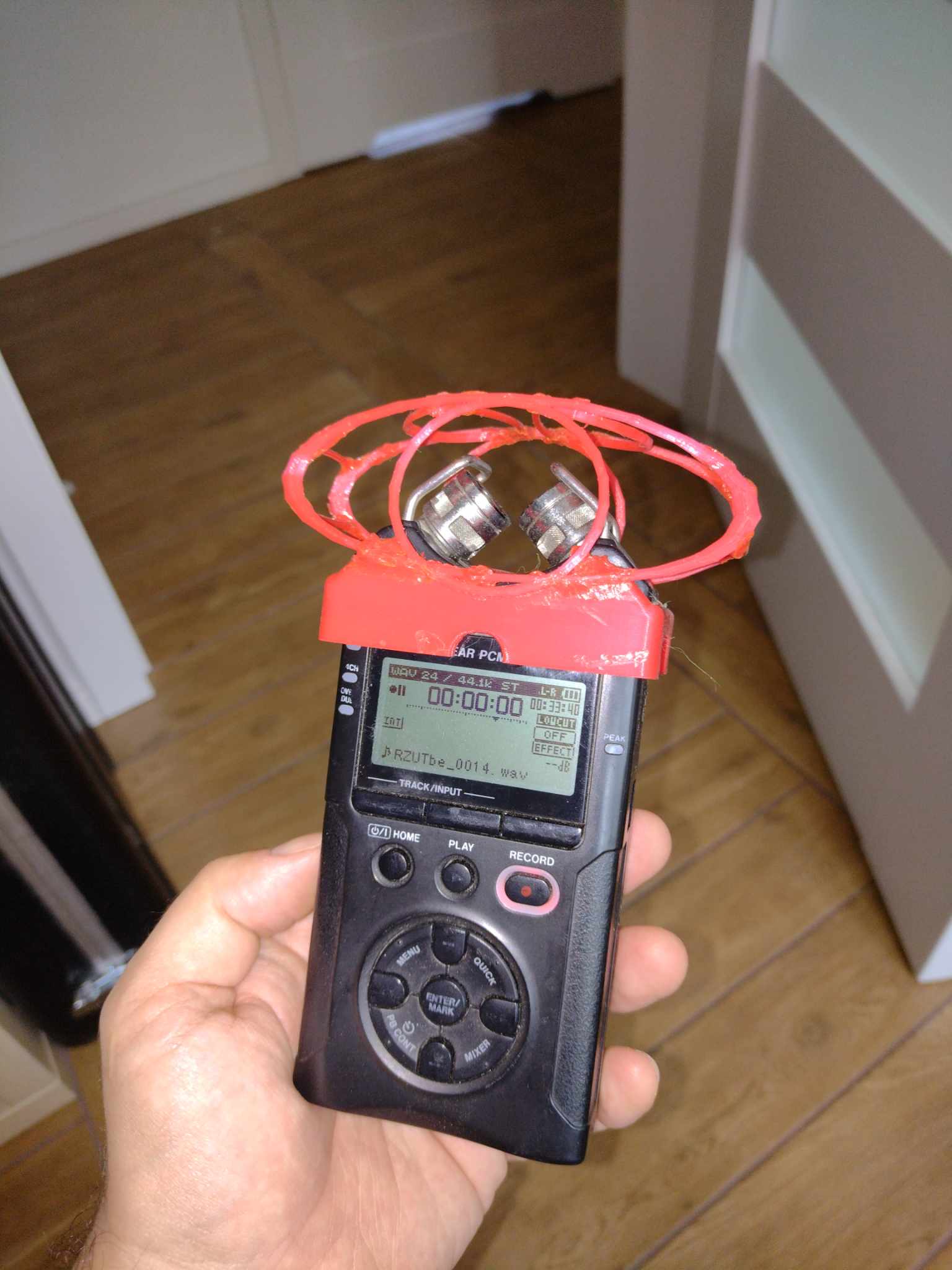 Tascam DR40 mic cage by Mateusz Rulski | Download free STL model ...