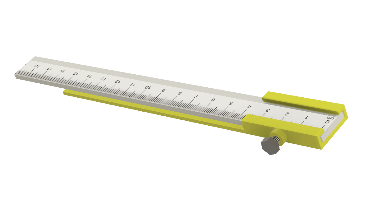 Folding Ruler Extension for Inner Dimension Measurement (Parametric) by ...
