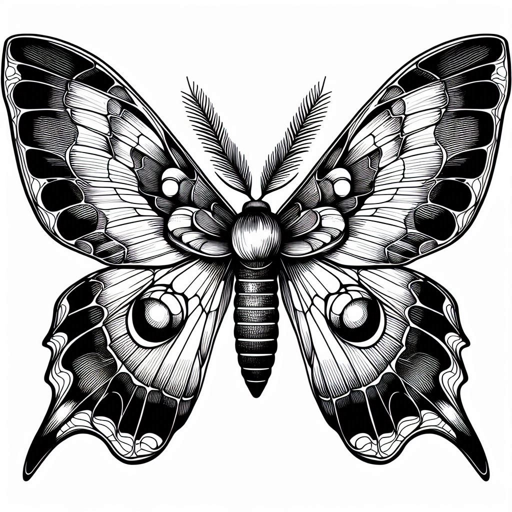Moth by Eva Máčová | Download free STL model | Printables.com