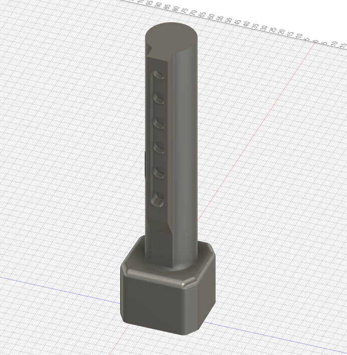 N-Strike to Buffer Tube Adapter by Turborave | Download free STL model ...