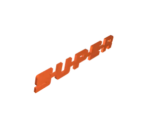SCANIA SUPER LOGO by vojtas_life | Download free STL model | Printables.com