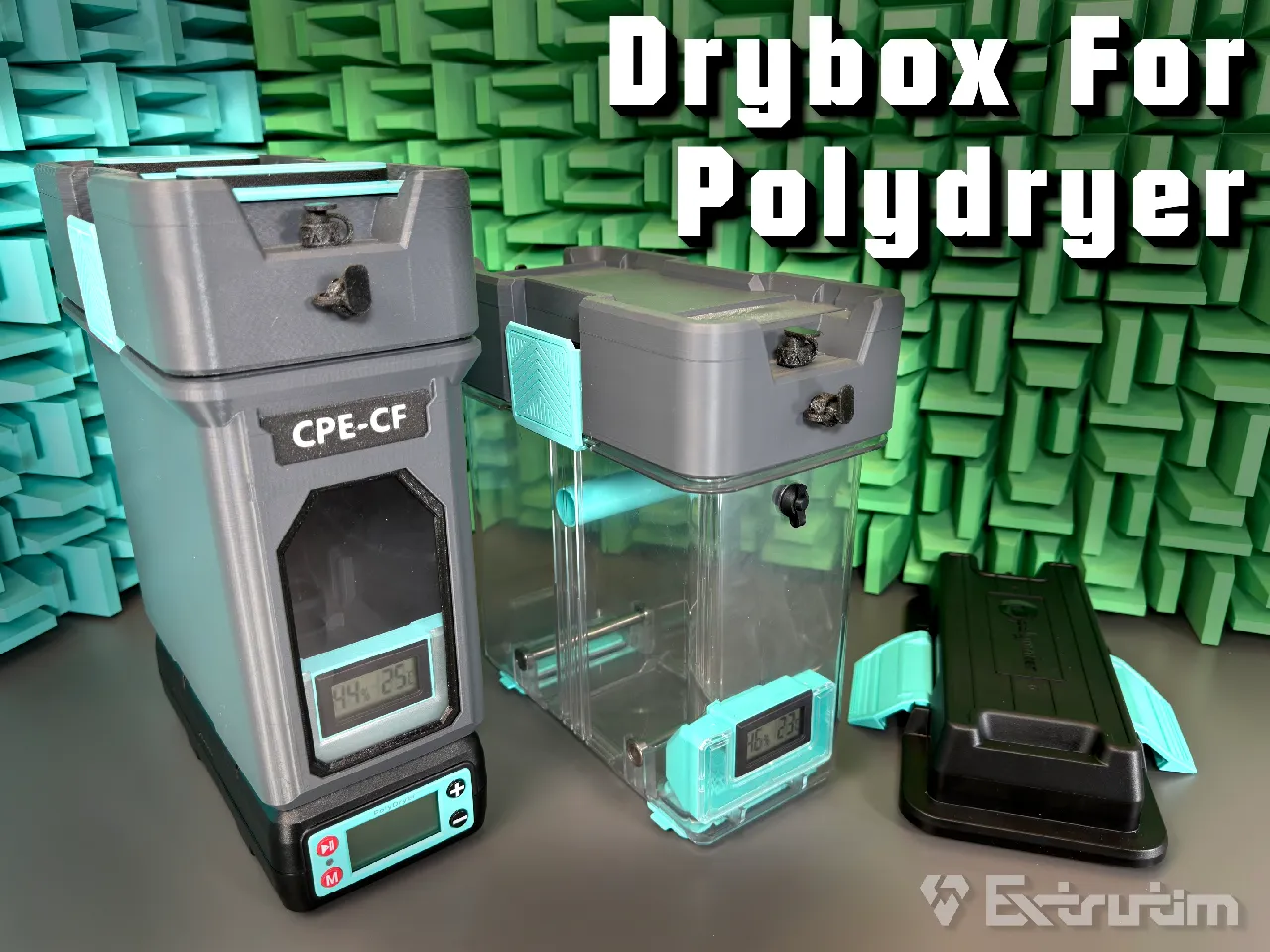 Drybox To Fit Polydryer | Fully Printable by Extrutim | Download free ...