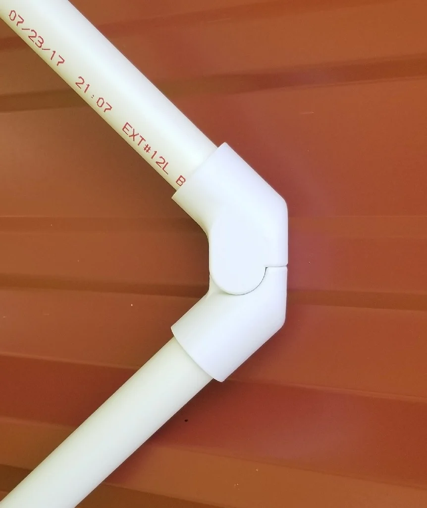 MultiGP hinged corner for PVC gates by MultiGP | Download free STL ...