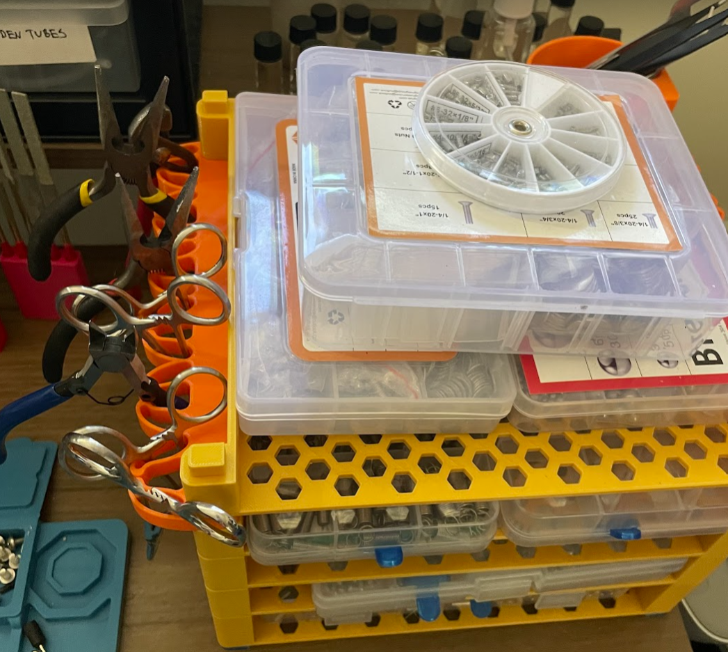 Stackable Shelf with Accessories by PatricktheBiosteamist | Download ...